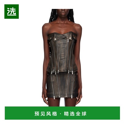 香港直邮Dion Lee 女士衬衫 A3617P23BURNISHEDBLACK