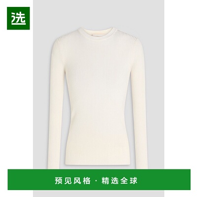 1h可退 香港直邮ZIMMERMANN 女士 罗纹针织上衣 8115TRS24PARCHME