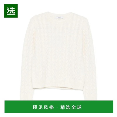 1h可退 香港直邮MAX MARA 女士针织衫 214E13 AW2025 白色 Sweate