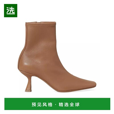 【美国直邮】Loeffler Randall Thandy 短靴 小羊皮尖头弧形跟时