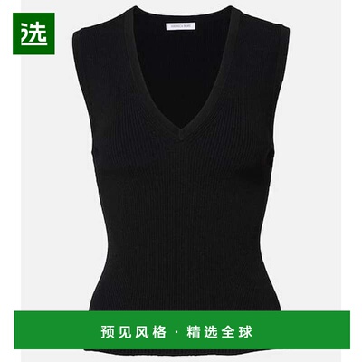 1h可退 香港直邮VERONICA BEARD 女士 Sid 罗纹针织上衣