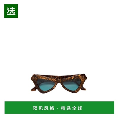 香港直邮Marni 几何框太阳镜 Fairy Pools Radica