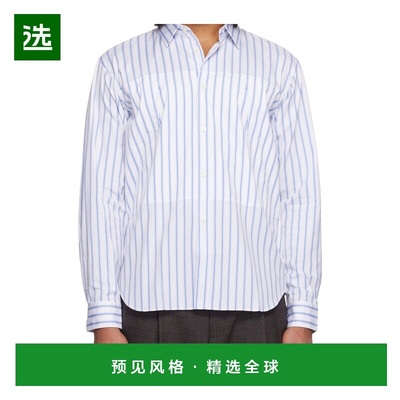 香港直邮COMME DES GARCONS 男士衬衫 DPB023051WHITENAVY