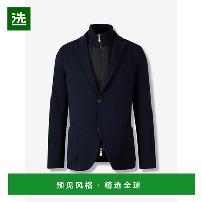 香港直邮Gran Sasso 男士夹克 57199598AZUL AW2025 浅棕色 Gran