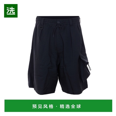 香港直邮Y-3 男士短裤 KS7652BLACK SS2026 黑色
