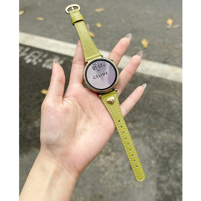 萱芊适用于华为爱心马蹄扣表带