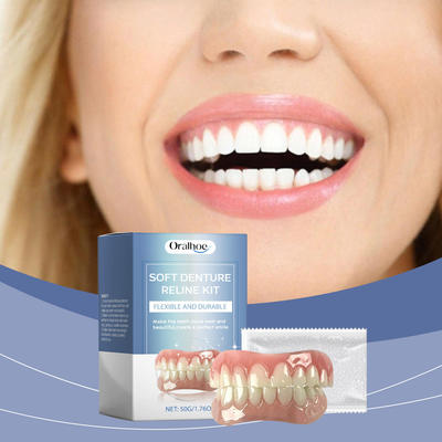 ORALHOE Decorative Teeth Braces Tooth Set Smile Aesthetics
