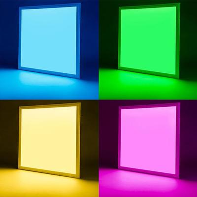 面板灯 9双色调温45W0W室办公灯室方LQJ形平板灯600*600教吊顶直