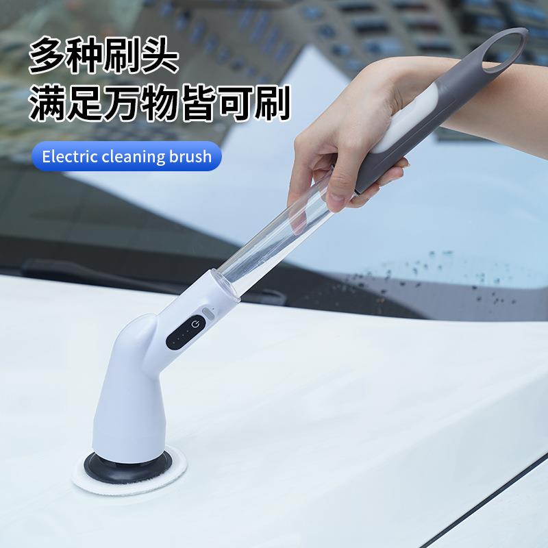 跨电动清洁刷境浴室刷八替换加液无品牌/厨房刷子充电转旋地头板