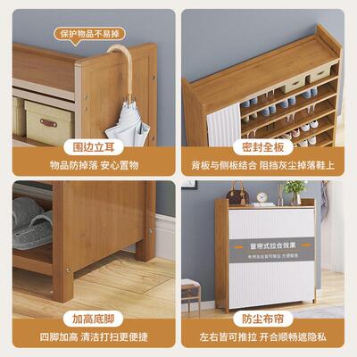免架安697装门口家用简易结实多层防尘置物架可子折叠成品鞋收纳