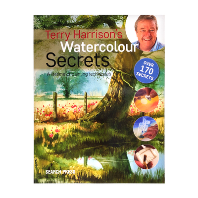 现货 Terry Harrison's Watercolour Secrets 特里·哈里森的水彩画秘密 水彩画基础知识教程 英文原版