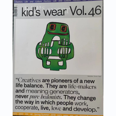 现货 kid's wear vol.46 2018年 Spring/Summer 英文儿童时尚