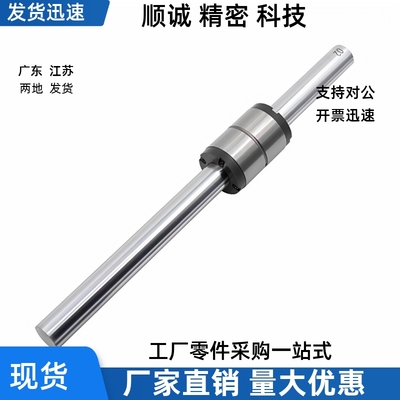 实心滚珠花键BRSE-D6 D8 D10-L100 L150 L200-M3-N3-R K-1 2 3 4