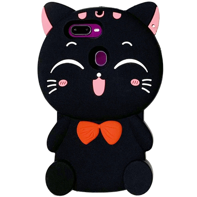 招财猫oppo a11手机壳a9可爱a7x卡通a91加厚a8全包a5软硅胶套a3创意情侣a83个性a77防摔a79保护a73女新款a59