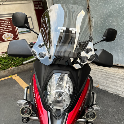 适用铃木DL650/1000 V-STROM800/1050风挡加高挡风玻璃改装配件