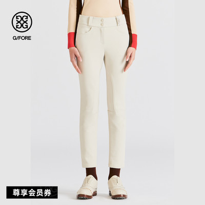 G/FORE吉福官方秋冬女士高尔夫服装SLIM RIDING PANT长裤