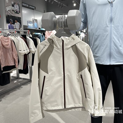 李宁女户外CF溯防泼水宽松外套