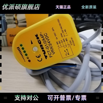 FCT-G1/2A4P-VRX/24VDC 德国TURKC 图尔克 流量传感器