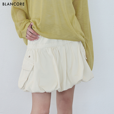 BLANCORE两穿花苞牛仔半裙