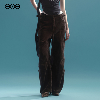 【刘轩丞明星同款】Anomalies Department多口袋工装长裤新品25冬