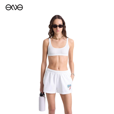 【ENG】Sporty & Rich LA Marathon Disco运动短裤女装 新品25秋