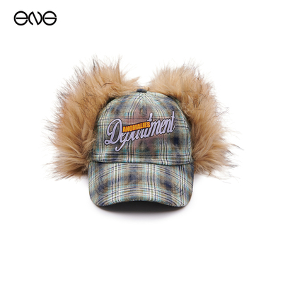 【万妮达明星同款】Anomalies Department护耳棒球帽男女新品25冬