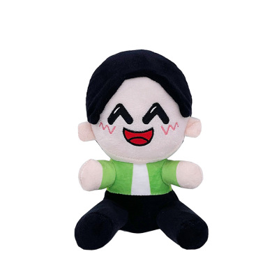 新品跨境omz plush带帽男孩可爱女孩人偶毛绒玩具公仔节日礼物