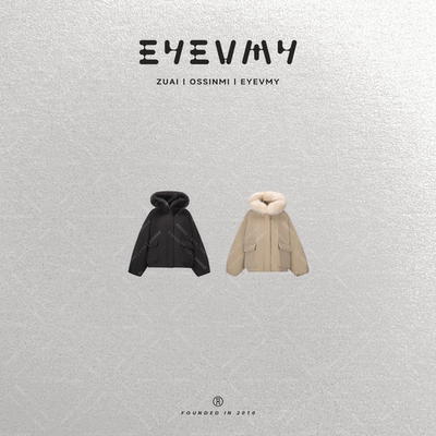 【藏肉派克】芬兰进口狐狸毛90白鹅绒皮草肌理感外套WT54PWK007