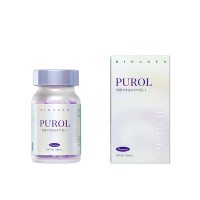 Bioagen博奥真PUROL肌光瓶全身美白丸提亮焕色女