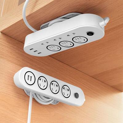 Power Strip with 6 Outlets and 3 USB Ports Extension Cord