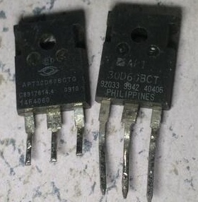APT30D60BCTG 30D60BCT APT30D60BCT 原装进口拆机 快恢复整流管