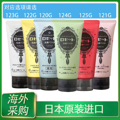 日本本土版COSME大赏Rosette露姬婷海泥洗面奶毛孔男女士洁面120g