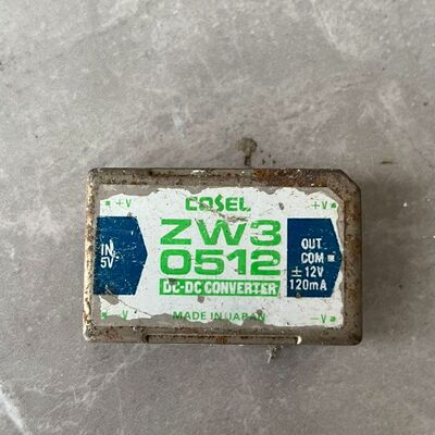 COSEL ZW30512 DC-DC转换器 日本 输入