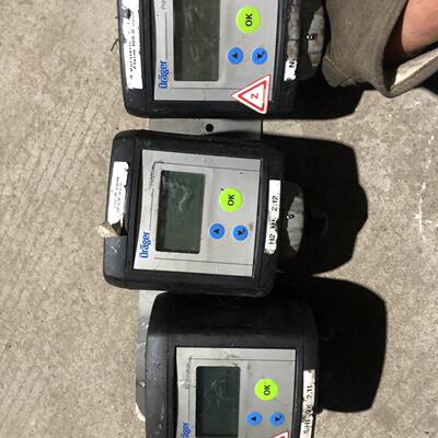 （拆机）DRAGER德尔格氧气检测仪Polytron70