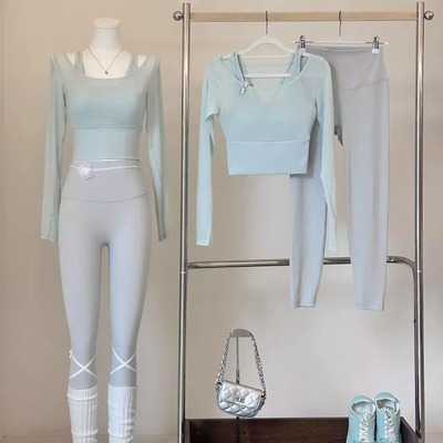 祖儿兔兔miu风~韩系瑜伽服上新