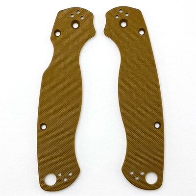 蜘蛛C81刀柄贴片蜘蛛G10复合材料 Spyderco Paramilitary 2 贴片