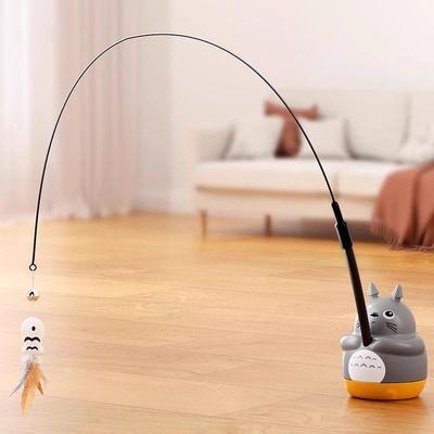 逗猫棒长杆猫玩具自动自嗨解闷神器体力消耗宠物小猫咪用品