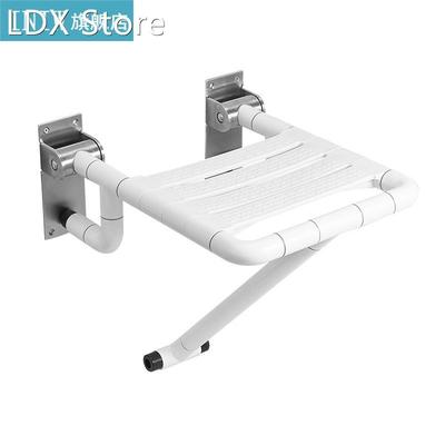 Non-slip Wall Mounted Bathroom Foldable Stool 220/330 Lbs Be