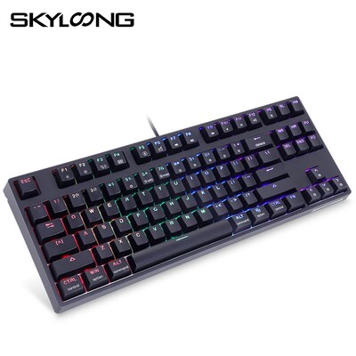 SKYLOONG SK87 87 Keys Gaming Mechanical Keyboard Hot Swap W