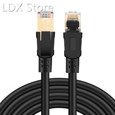 Cat8 Ethernet Cable RJ45 8P8C Connector Network Cable 2000Mh
