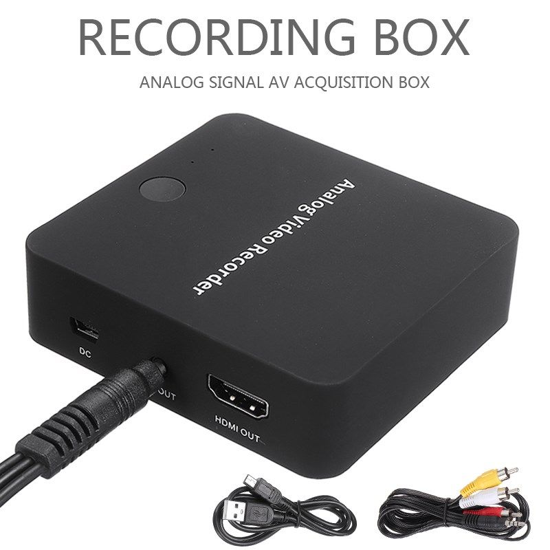 Pohiks 1pc 5V/1A AV Video Recorder Box Capture Card Profess_虎窝淘