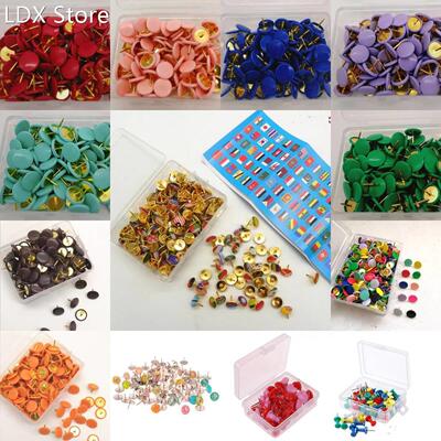 50/80/100pcs Multi-color 适用于 Choose Pushpins Board Round