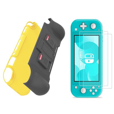 Silicone TP Shell + PC Case for Nintendo Switch Lite Shock P