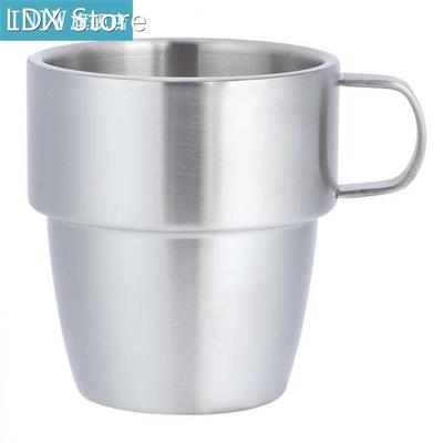 Eco-friendly Household 304 Stainless Steel Double Layer Coff