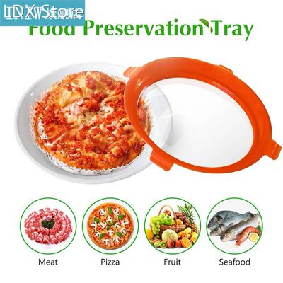 Creative kitchen Food Preservation Tray Stackable Food Fresh