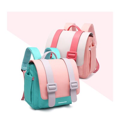 Macarons school bags children Orthopedic Waterproof candy c