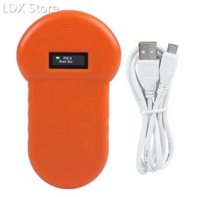 LF 134.2KHz Pocket Reader Handheld Animal Chip Reader Scanne