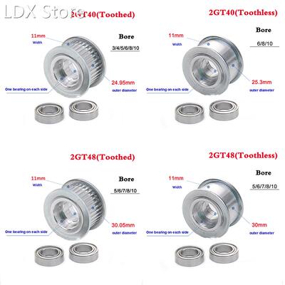 2GT 40 Tooth-60 Tooth Synchronous Wheel Idler Pulley With Do