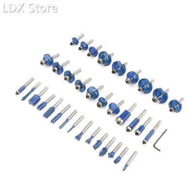 35pcs 8mm Durable Router Bits Set Professional Shank Tungste