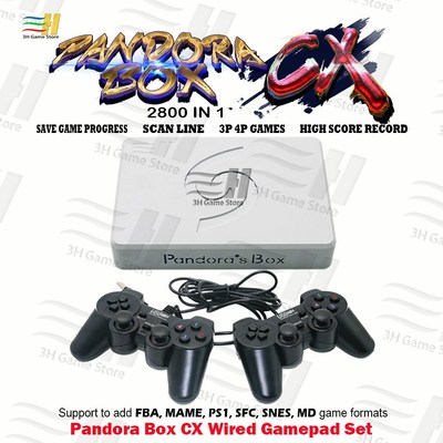 New Pandora Box CX Gamepad Set Wired Wireless joypad 2800 i